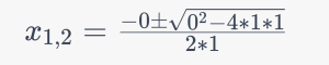 Discriminant in the quadratic equation. Explanations and examples
