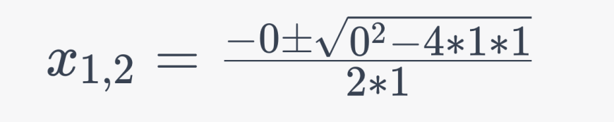 Discriminant in the quadratic equation. Explanations and examples