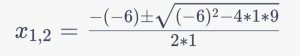 Discriminant in the quadratic equation. Explanations and examples