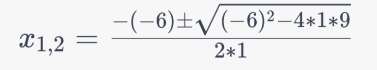 Discriminant in the quadratic equation. Explanations and examples