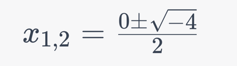 Discriminant in the quadratic equation. Explanations and examples